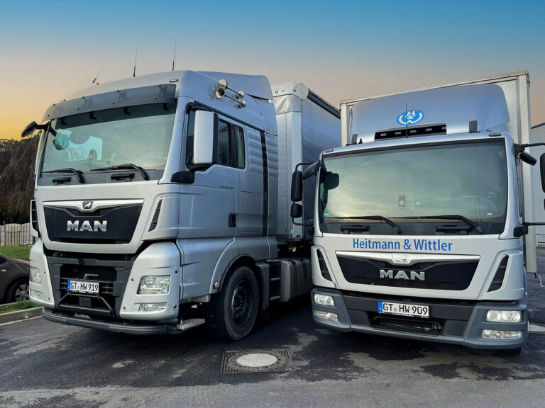Erweiterung des Fuhrparks: Neuer LKW - Heitmann & Wittler